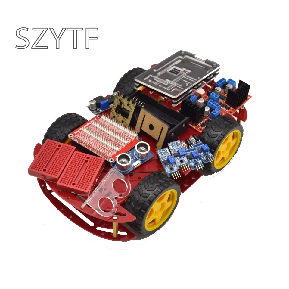 smart car robot wireless WiFi control video infrared obstacle avoidance ...