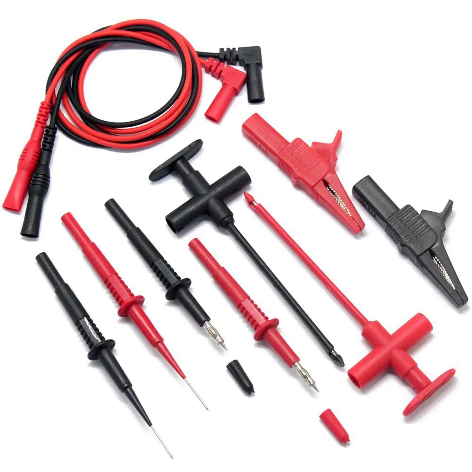 Test Lead Kit for Fluke Multimeter Tester Leads Probe Electronic Needle ...