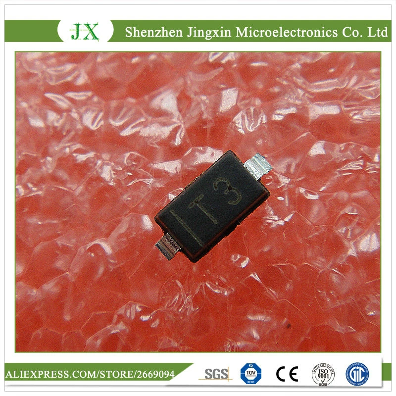 200 unids/lote diodos de conmutación BAV21W T3 SOD 123. 1206|lot lot ...