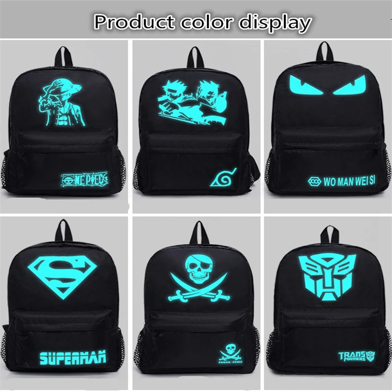 Cosplay Anime Senkey Style Student School Backpack Casual Luminous Bag ...