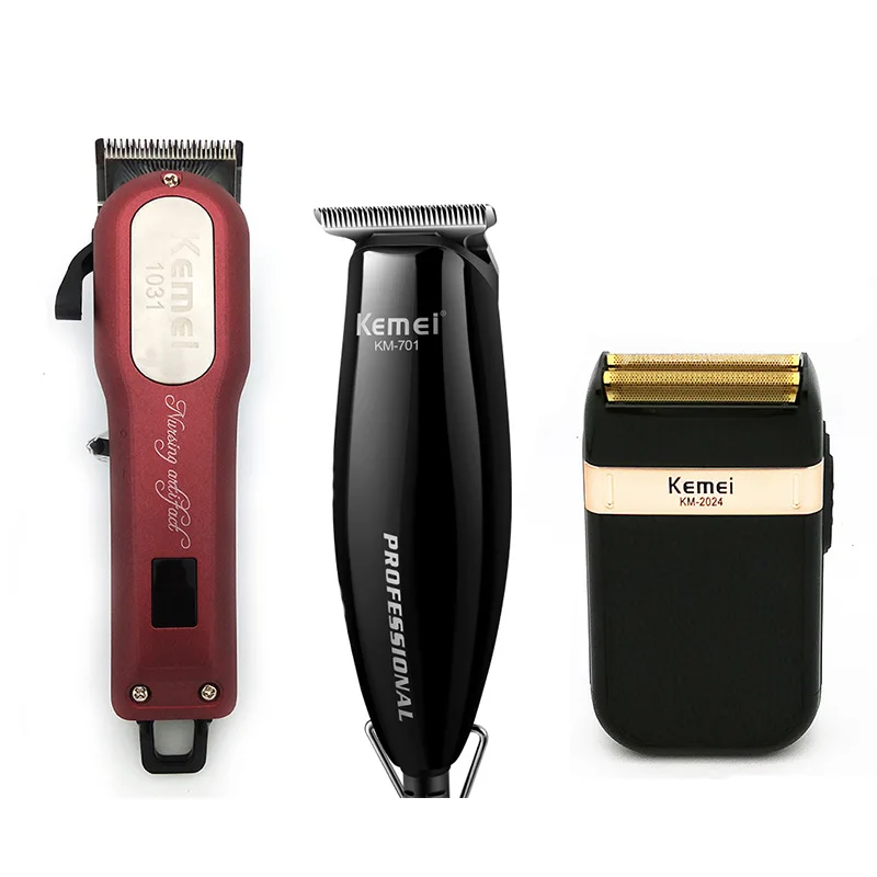 Kemei Professional Hair Trimmer Powerful Electric Hair Clipper Shaver ...