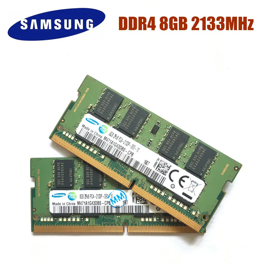 삼성 DDR4 노트북 메모리 RAM 2133 2400 2666 메모리 DRAM 스틱, 오리지널 노트북 100%, 4G 8G ...