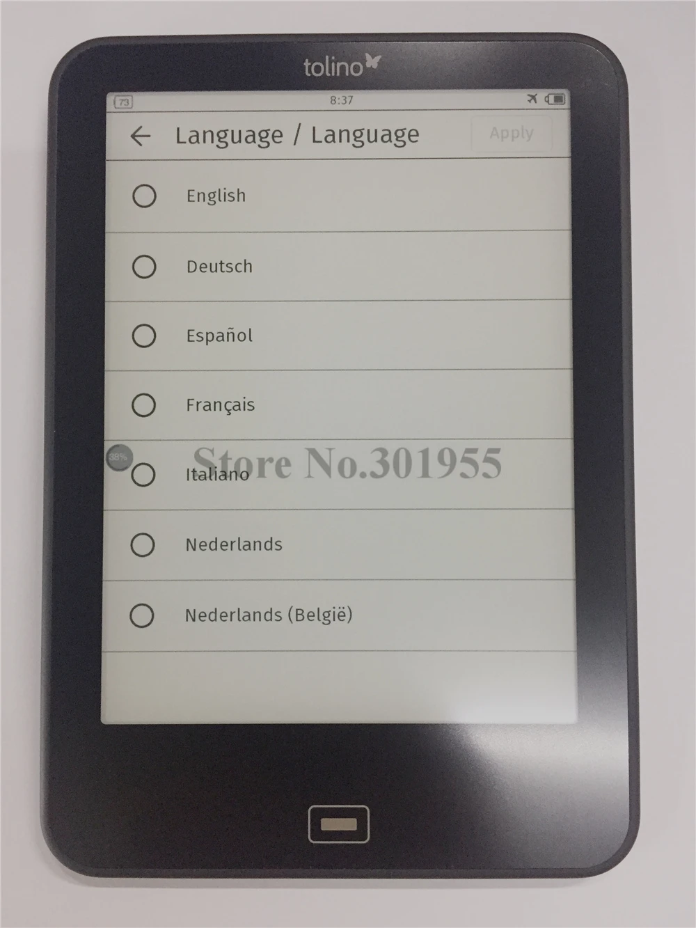 Tolino Vision E-book Reader Inch Eink Backlight 1024x758