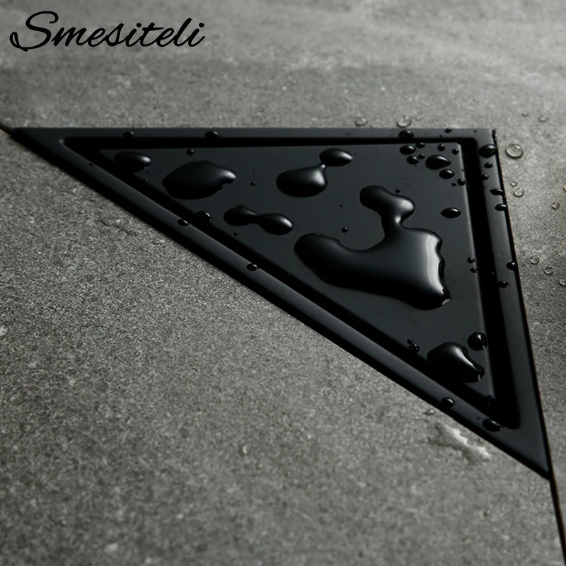 Smesiteli Bathroom Sink Drains Hidden Type Triangle Tile Insert Floor ...