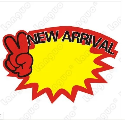 New Arrival! Pop advertising paper/POP price tag/supermarket explosion ...