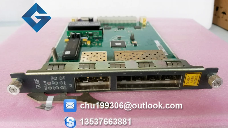 Original FH OLT Uplink Board GU6F , Used In FH AN5516 06 / AN5516 01 ...