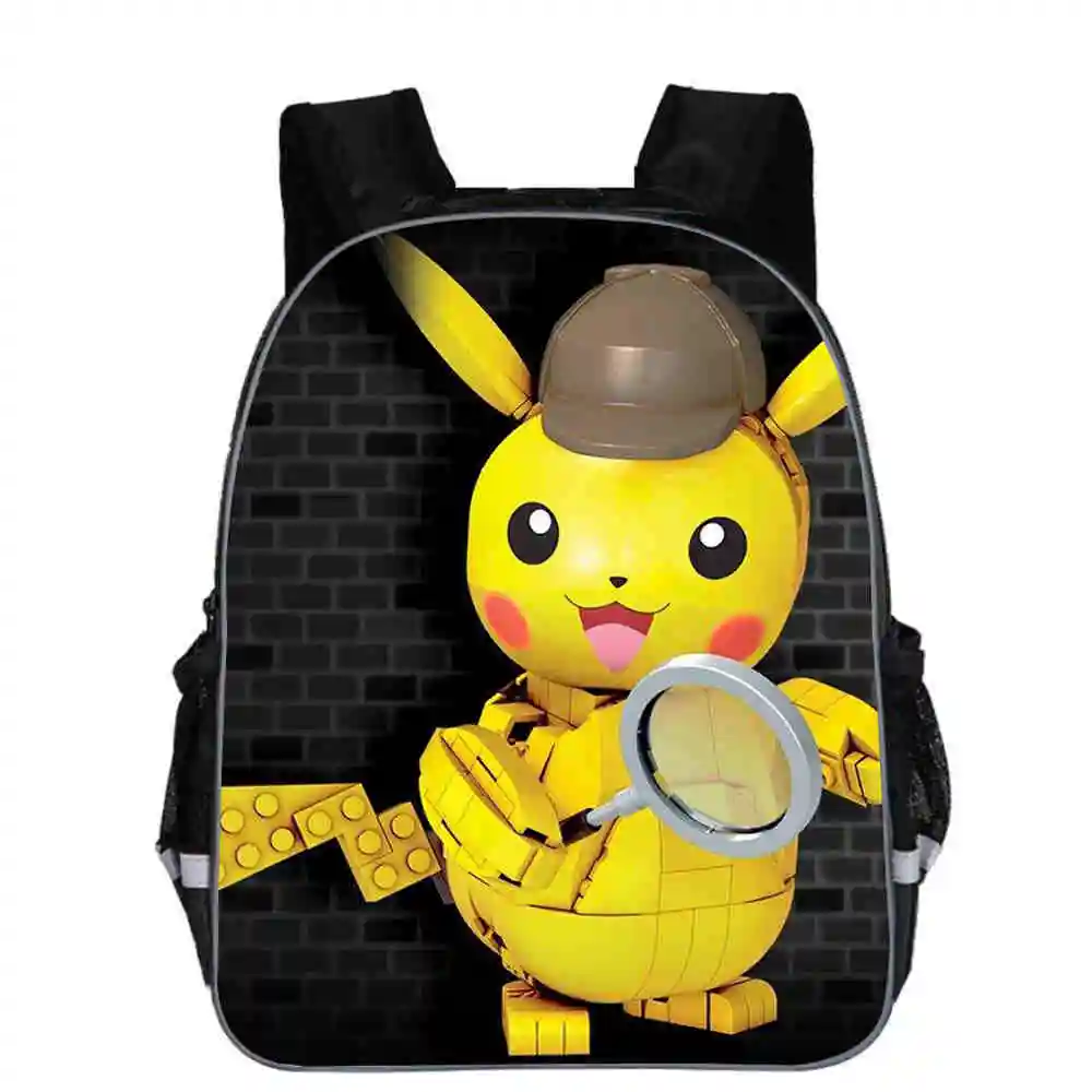 Anime pokemon children School Bags Cartoon Pikachu Arceus Mew Charizard ...