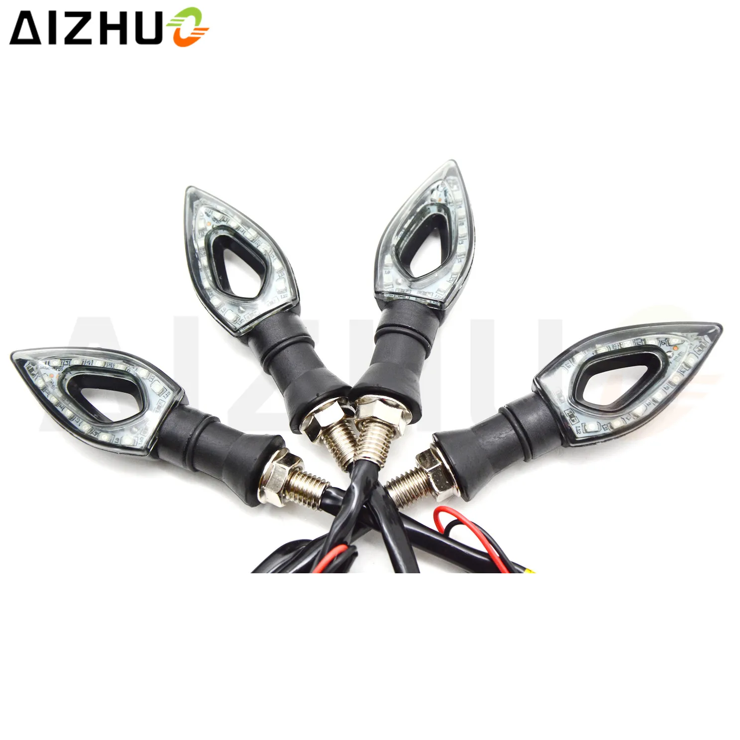4PCS set Motorcycle Turn Signal Light 12 LED 12V Universal Motorbike 4pcs-set-motorcycle-turn-signal-light-12-led-12v-universal-motorbike