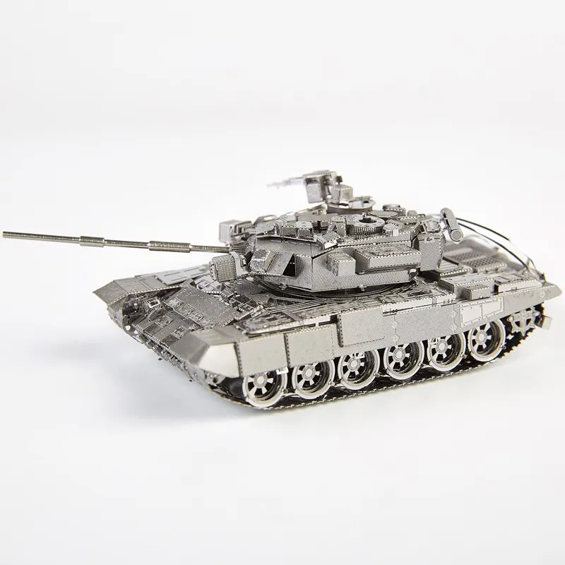 Piececool Russia T 90A Tank DIY 3d Metal Nano Puzzle Assemble Model ...