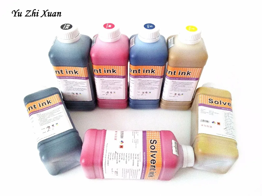 1 set 4 colors 1000ml eco solvent bulk ink for Roland VS 540 VS 420 VS 300 SP 300i VP 540i eco ...