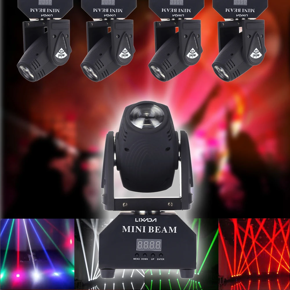 Rotating-Stage-Light-LED-Stage-Effect-Lamp-DM-X512-Sound-Activated ...