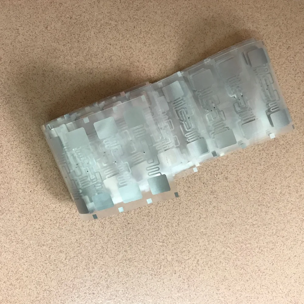 100Db Epc Max 5M Uhf Rfid Szélvédő Passzív Száraz Behelyezési Címke ...