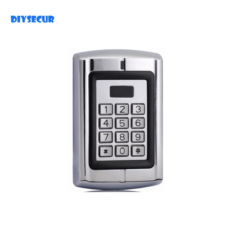 DIYSECUR Door Access Control RFID ID Card Reader Metal Case Security ...