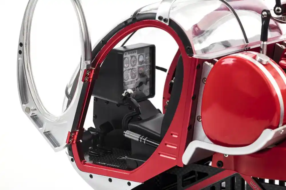 SCHWEIZER Hughes 300C Scale 9CH RC Helicopter Brushless RTF All Metal ...