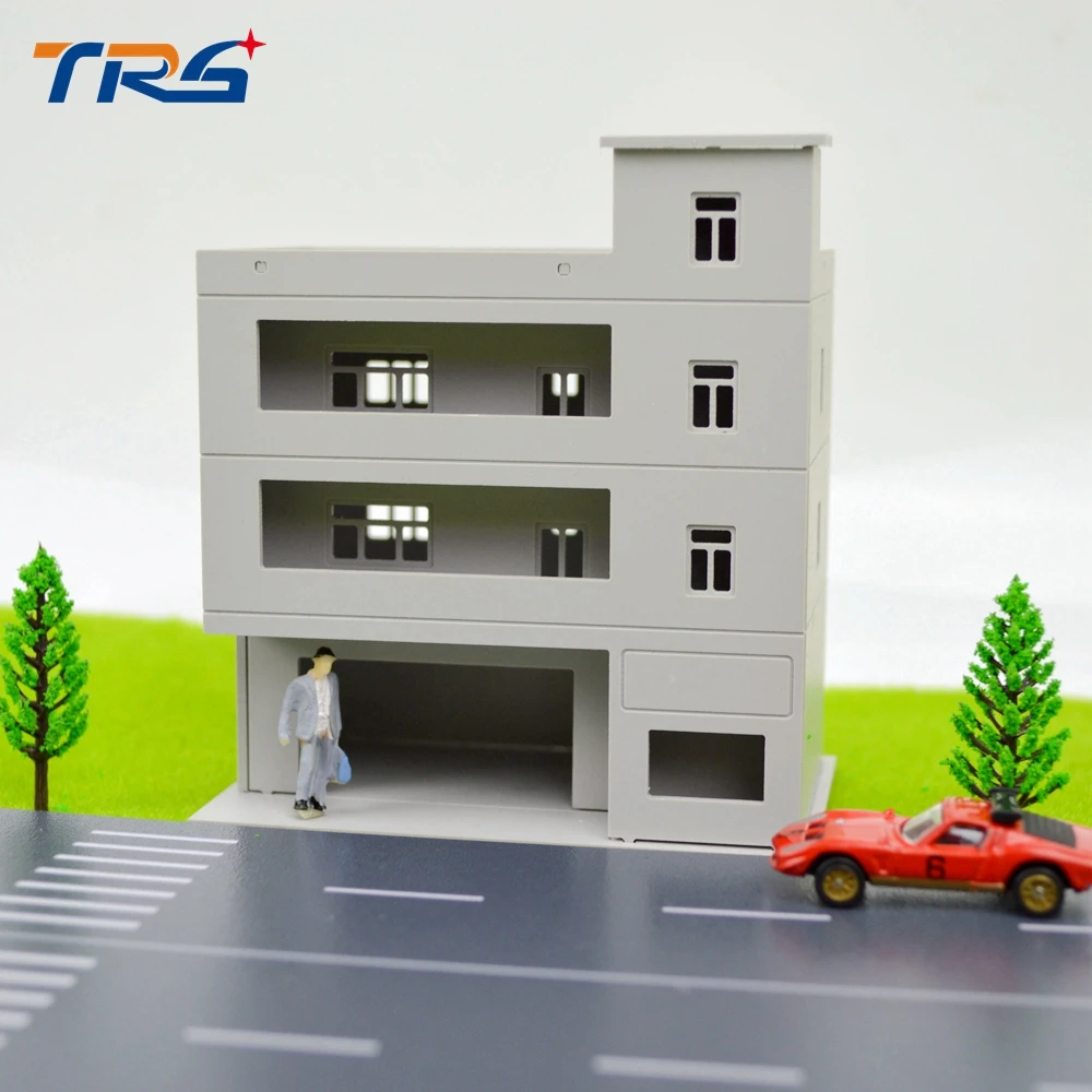 1pcs Model Building Layout 1:100/144 Scale Model Storied Building ...