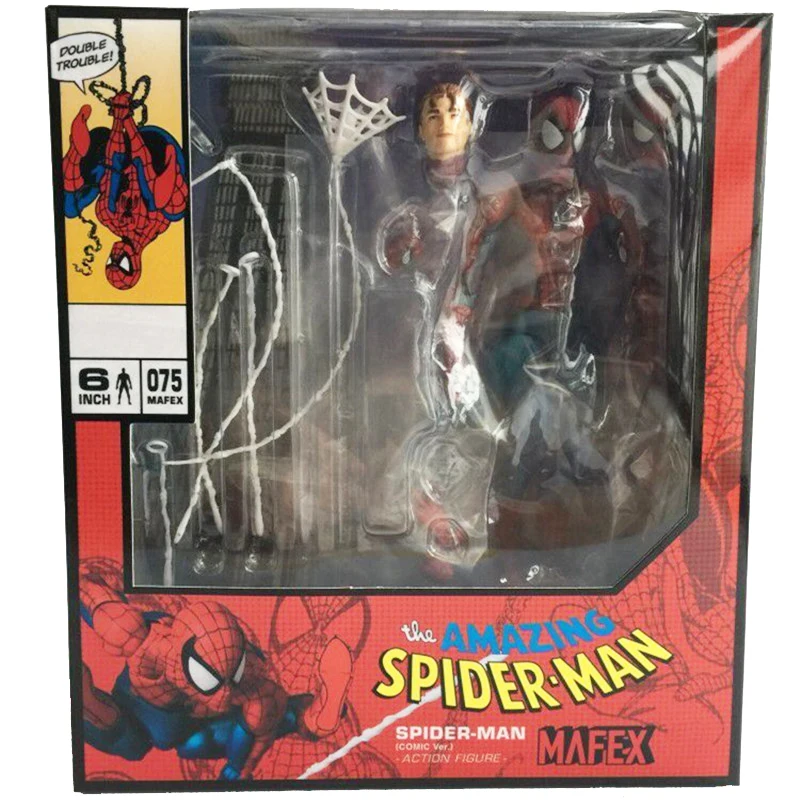 Marvel Avengers Mafex 075 Spiderman The Amazing Spider-Man MAF075 ...