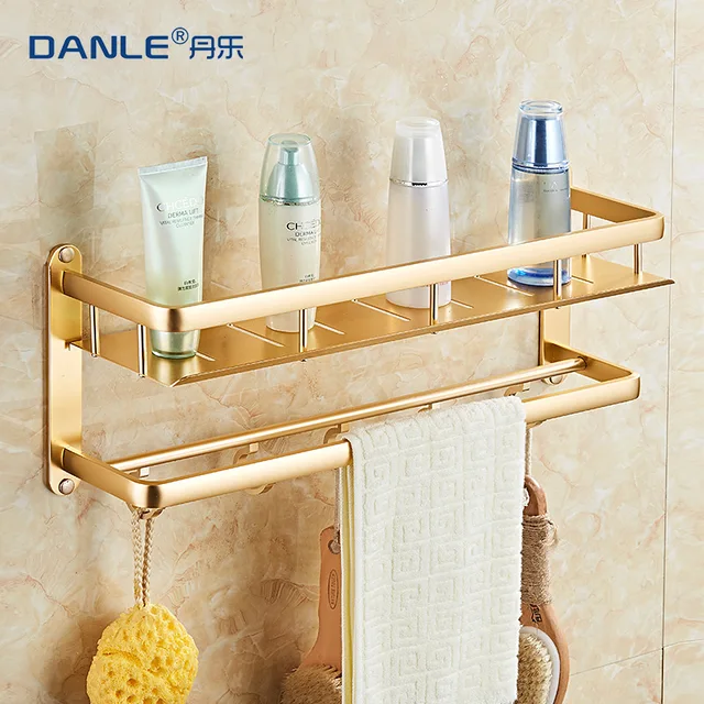Gold Bathroom Storage Rack – Bathroom Guide by Jetstwit