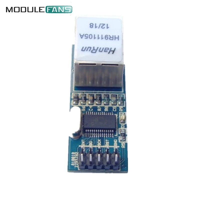 Mini ENC28J60 Ethernet LAN / Network Module For Arduino 51 AVR STM32 ...