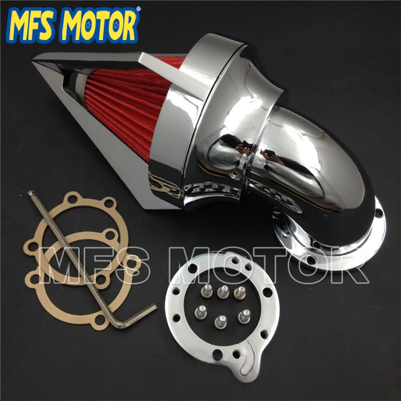 Motorcycle Part Cone Spike Air Cleaner intake for S&S custom CV EVO XL ...
