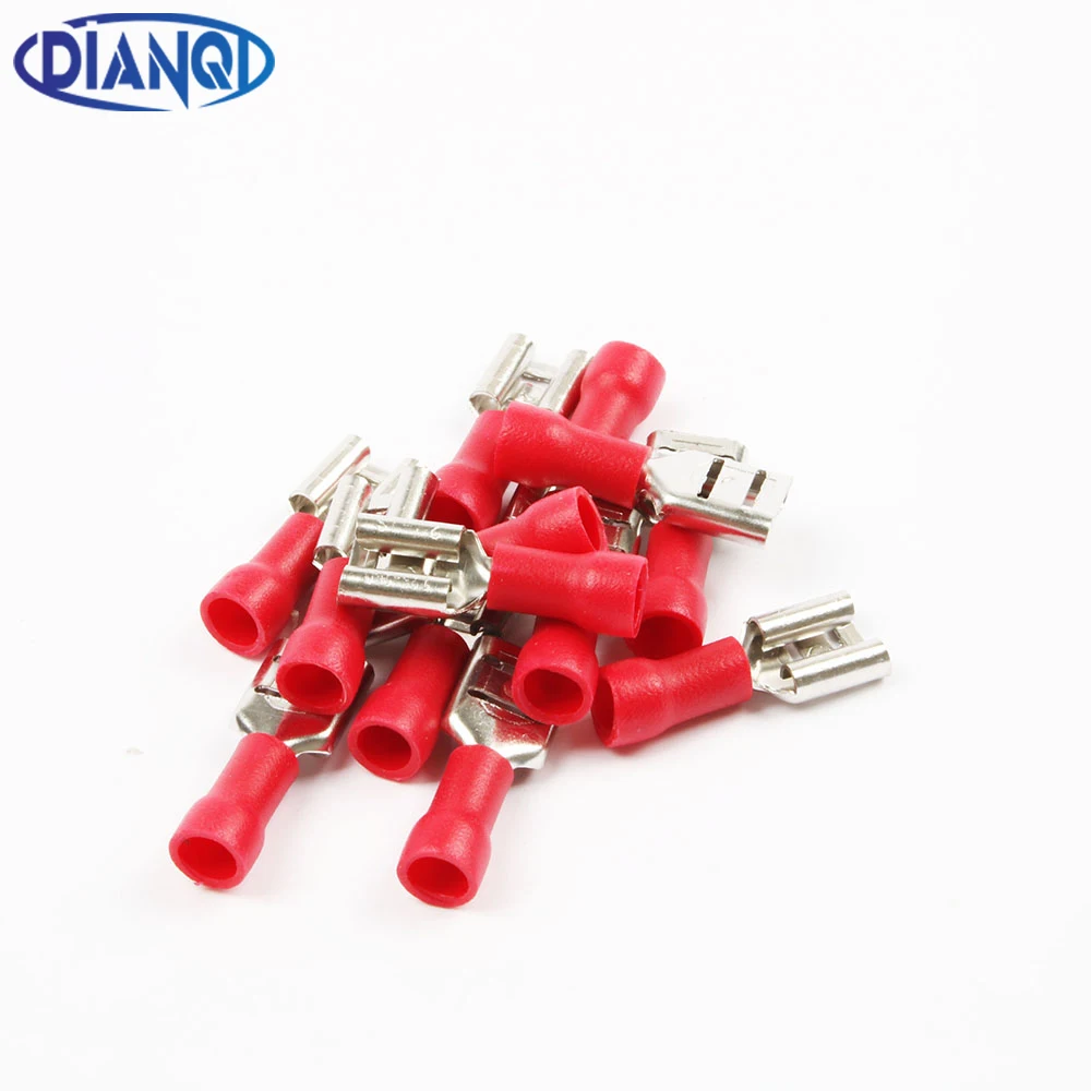 Conectores de Terminal de engarce eléctrico, FDD1.25 250 aislante de ...