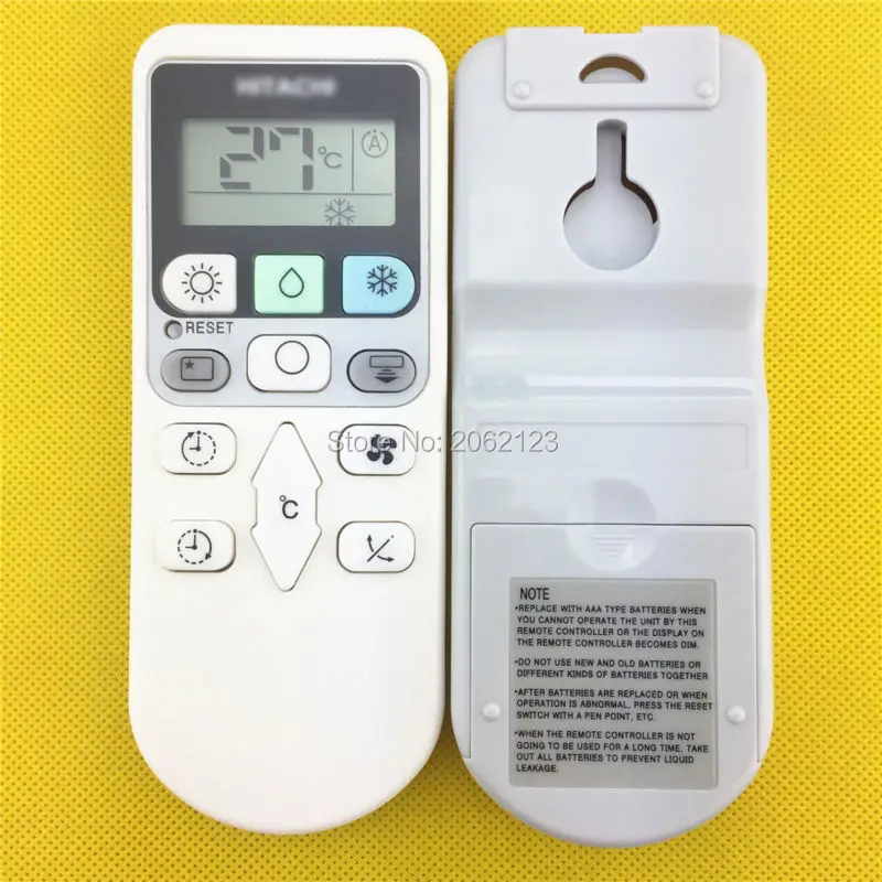 Replacement Remote Control for Hitachi 01 RAR-3V2 RAR-2P2 RAR-3U1 Air ...