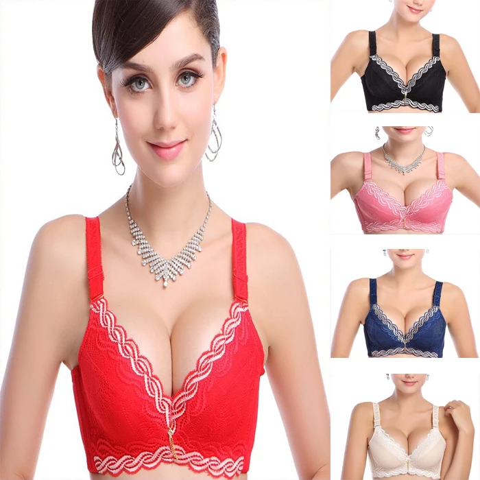 3 4 Cup Push Up Small Cup Back Closure Bras Sexy Beauty Lady Underwear