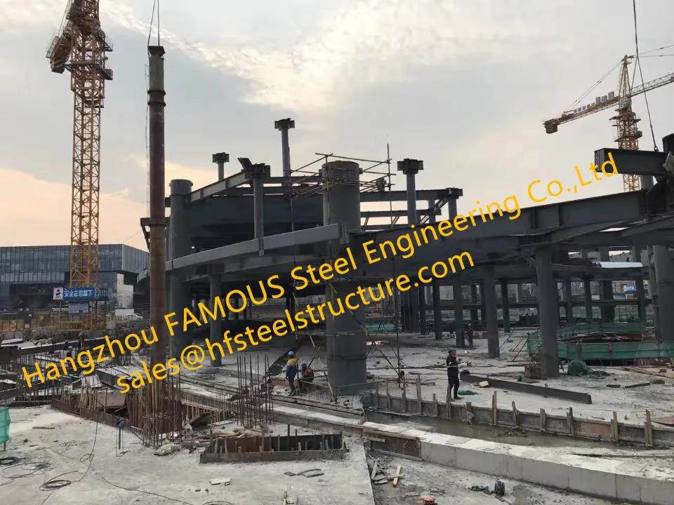 Modern Steel Structure Building For Industrial Warehouse Or Plant ...