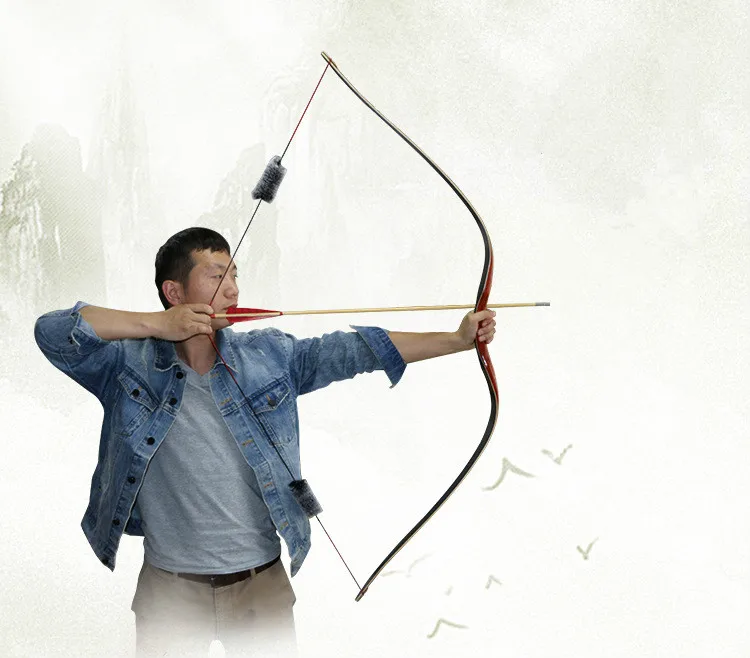 Cold Moon Bow Traditional Bow And Arrow Integrated Archery Shooting ...