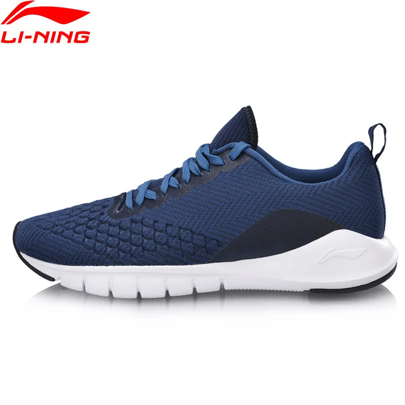 Li Ning Men FLEX RUN Running Shoes Breathable Mono Yarn LiNing Comfort ...