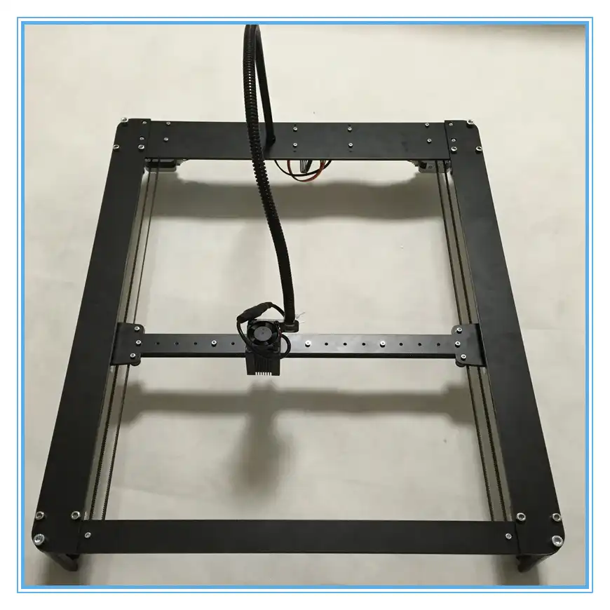 2016 Nuevo Laseraxe 5500 mW DIY Hbot escritorio Mini grabador láser ...