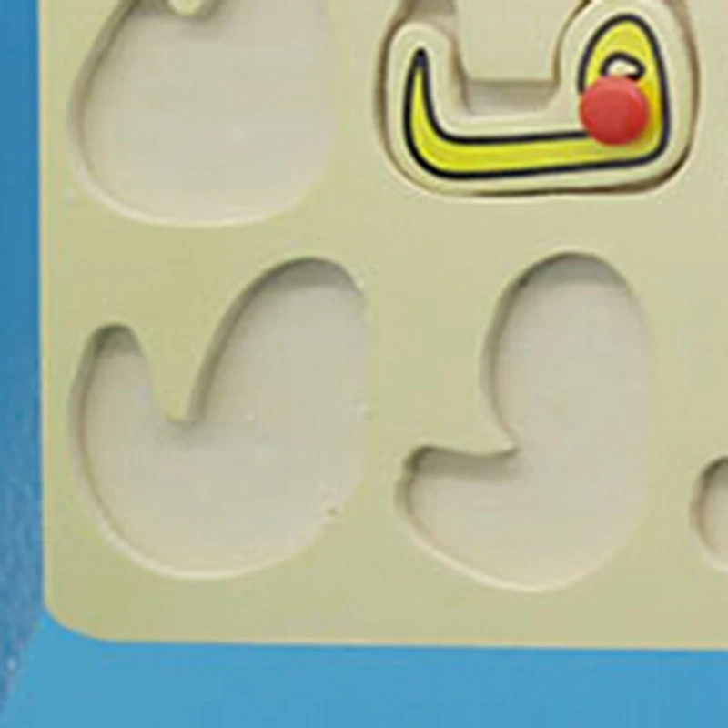 3D Arabic Letter alphabet Jigsaw Puzzle Kids Montessori Early learning ...