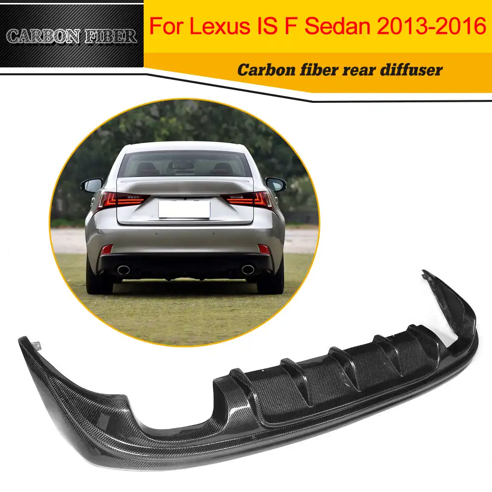 Real Carbon Fiber Trunk Roof Spoiler Wing for Lexus IS200 IS250 IS350 ...