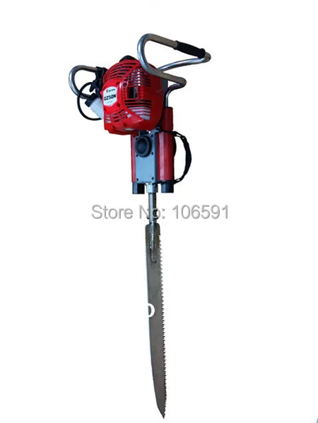 Gasoline tree root cutter move planting machine cutting pruning machine ...
