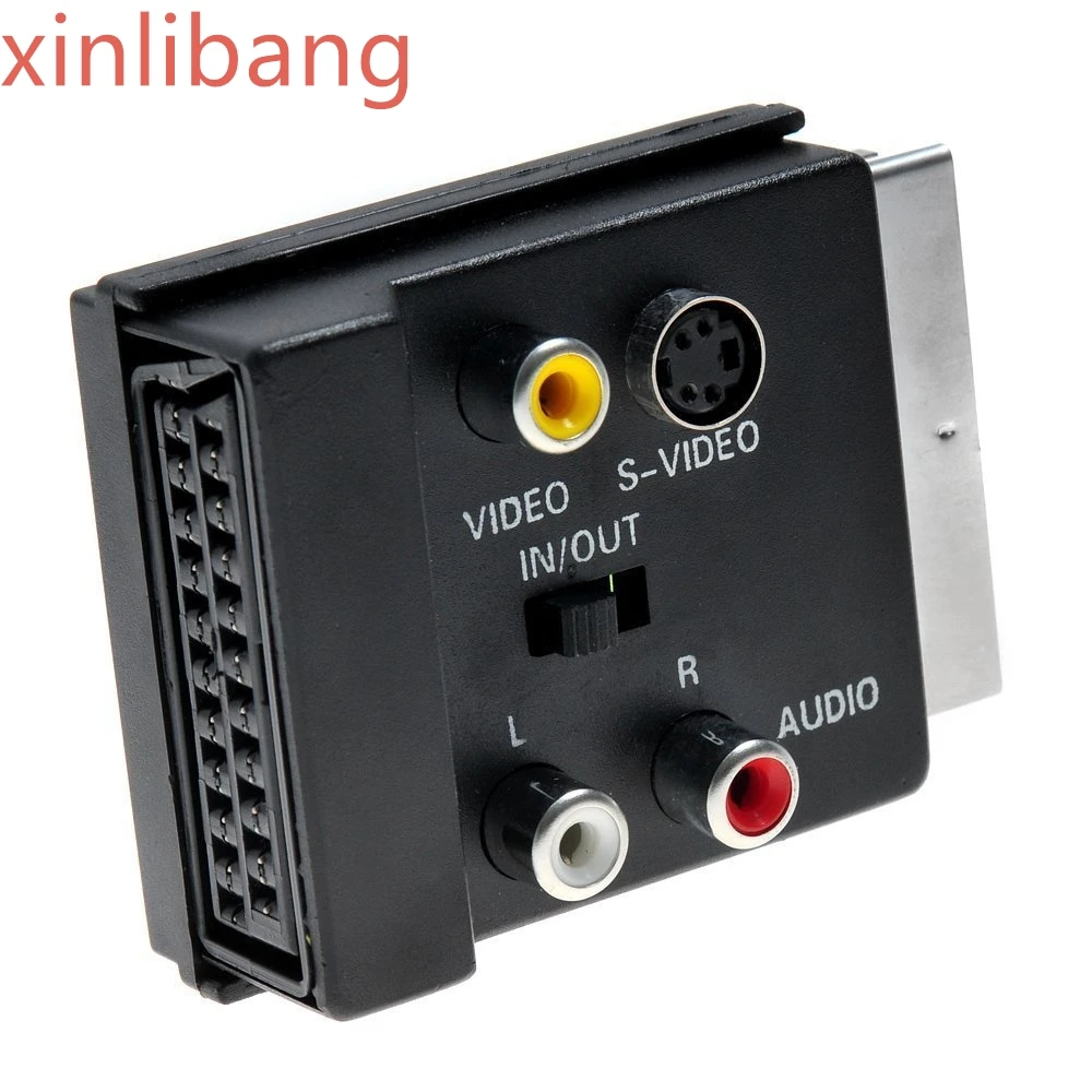 witchable SCART Adapter Plug to Socket SCART Male to SCART Female with ...