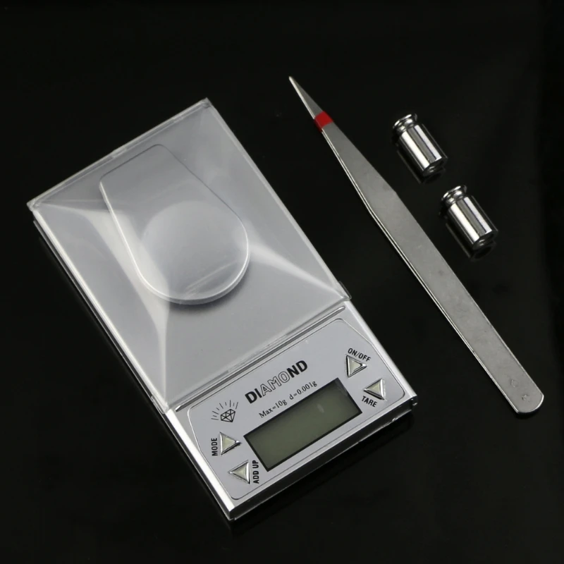10g/0.001g Milligram Precision Digital Jewelry Diamond Scale Weight ...