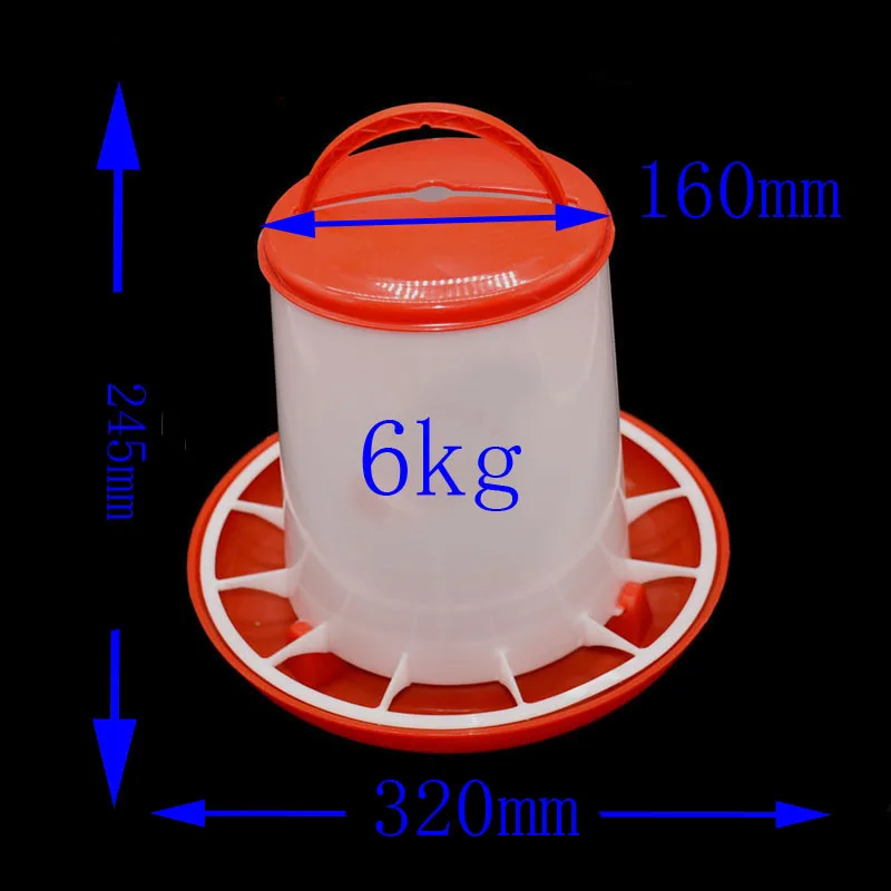 Poultry1.5kg 3 кг 6 куриных кормов для птицы питьевой воды птицы диета ...