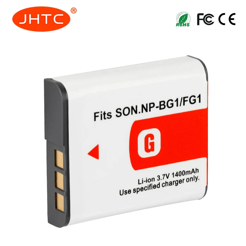 NP BG1 1 piezas 1400 mAh NP BG1 batería para SONY cyber shot DSC H3 DSC H7 DSC H9 DSC H10 DSC ...