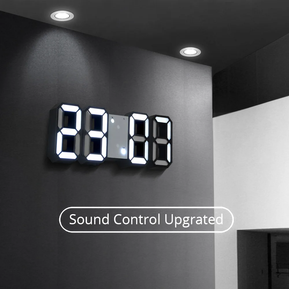 Modern digital clock 3d - forevergerty