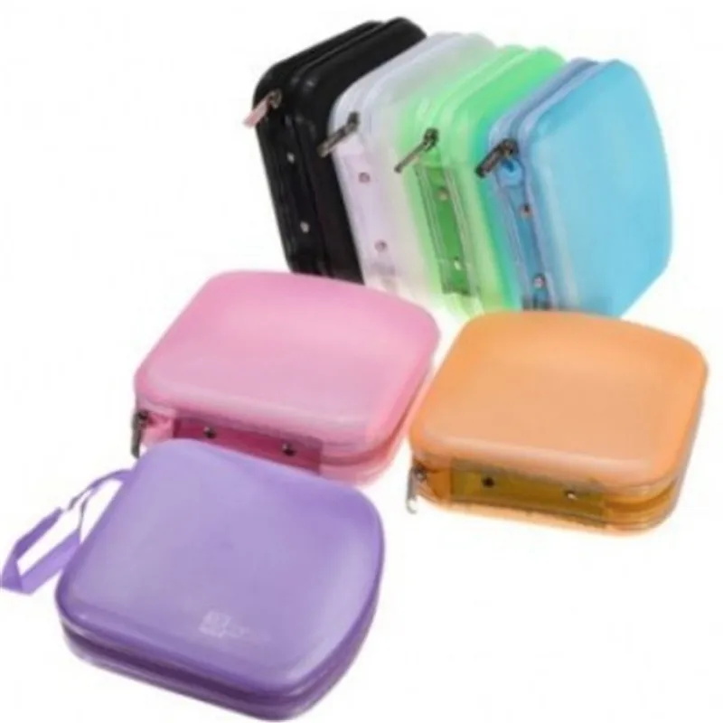 패션 자동차 자동 Cd Dvd 디스크 카드 바이저 케이스 홀더 클리퍼 주최자 가방 6 색 40 Cds 내부 운반 케이스case Fashioncase Holdercase