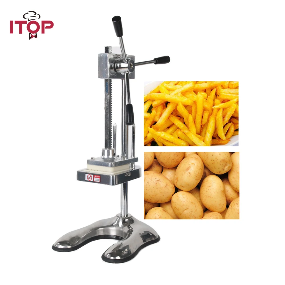 Itop Vertical Spiral Potato Cutter Manual Carrot Shredding Machine