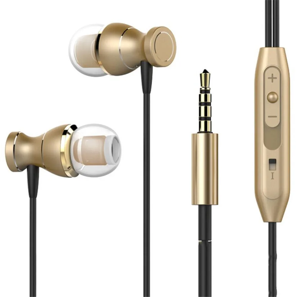 New Headphone Headset In ear Earphone with Mic Microphone 3.5mm ...