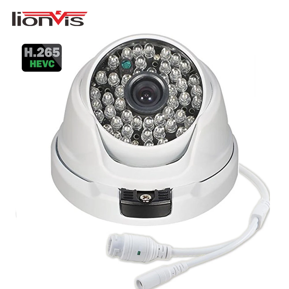 H.265 ONVIF Network IP Camera 2MP 3MP 4MP 48 IR Leds Night Vision ...