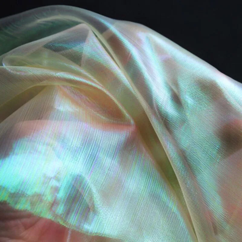 Organza-Magic-Color-Fabric-Organdy-Thin-Tulle-Shiny-Craft-Cloth ...