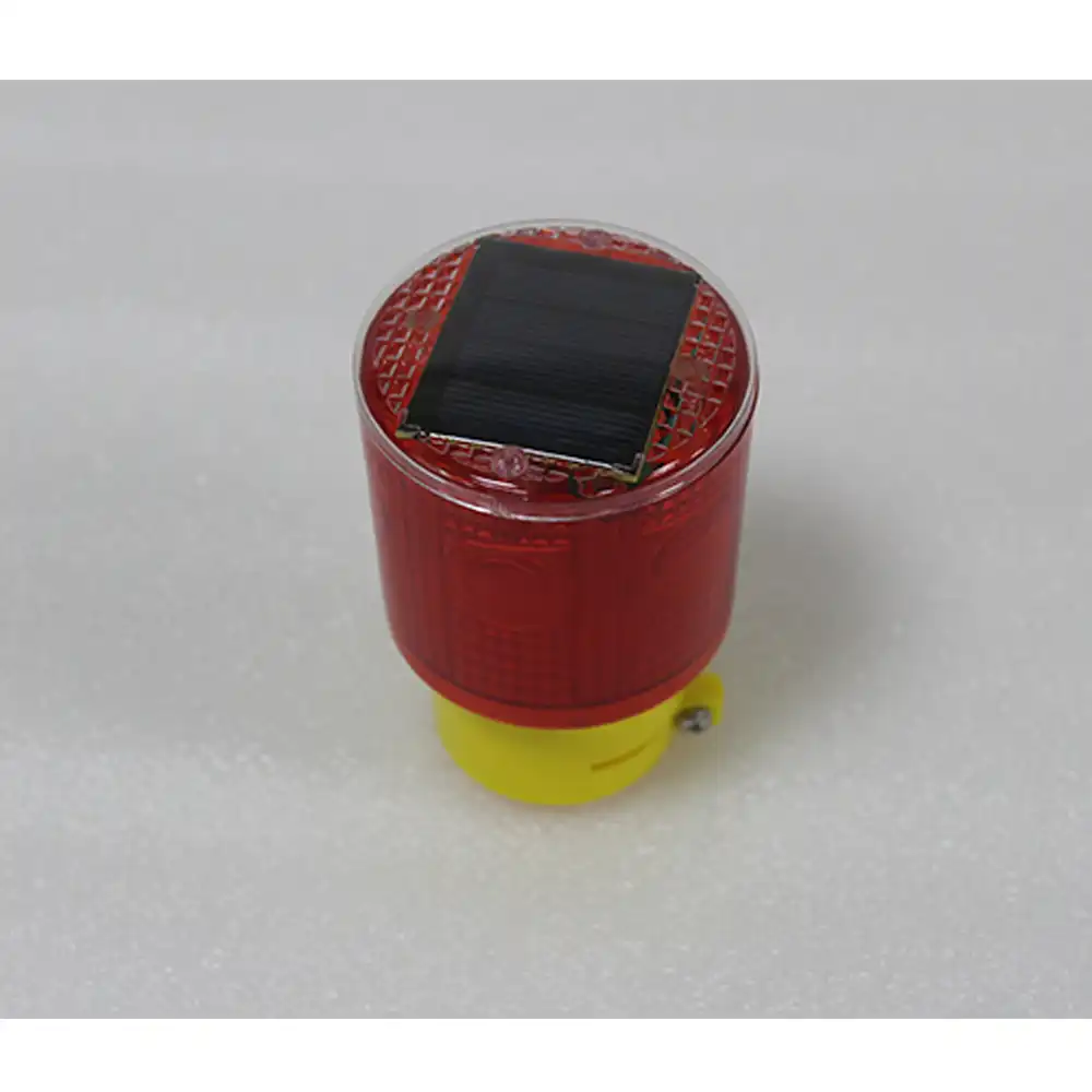 Solar Flashing Beacon Light