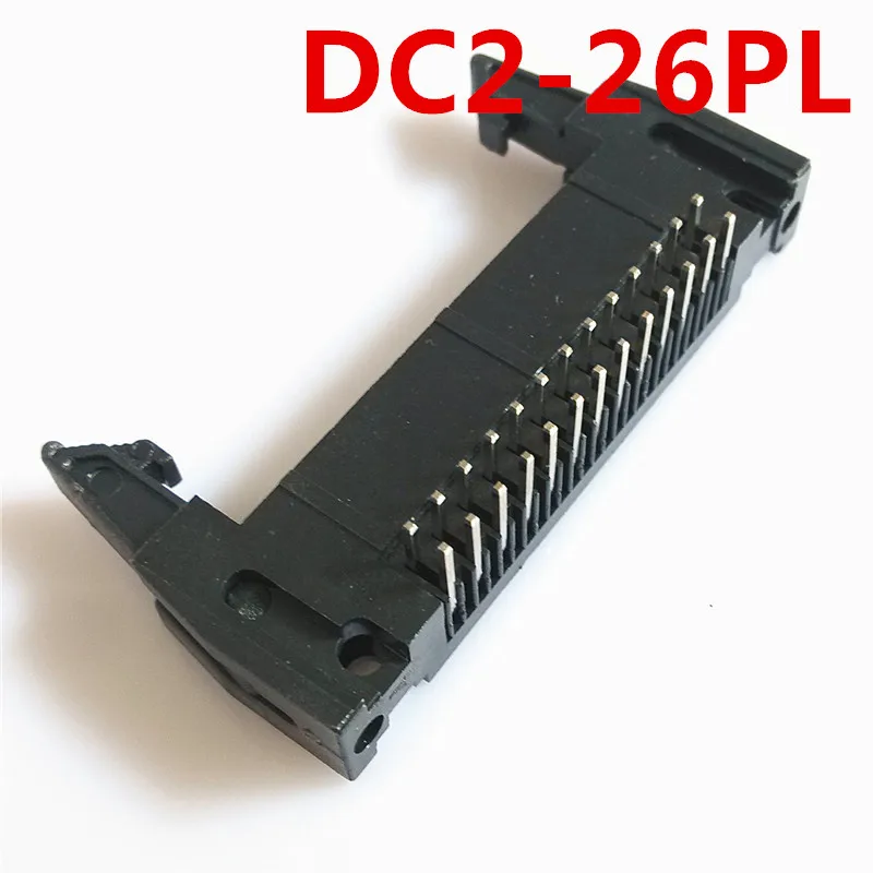 spacing 2.54mm DC2 26PL horn socket Right angle pin line connectors ...