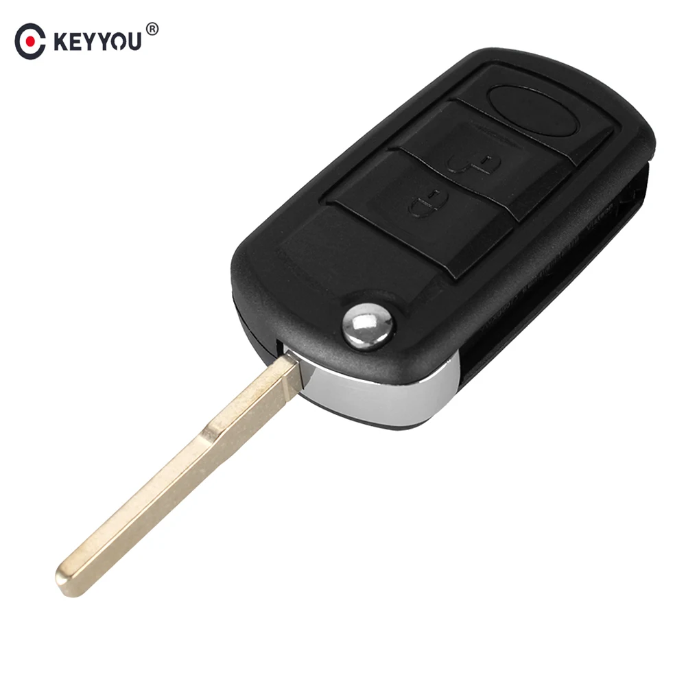 KEYYOU Replacement Shell Folding Flip Remote Key Case Fob 3 Button for ...