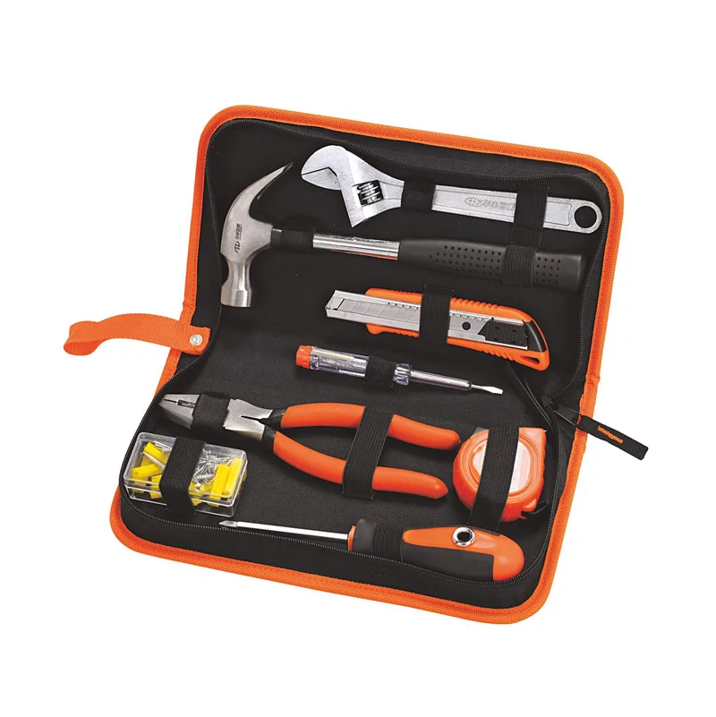 HUAFENG BIG ARROW 8pcs Home kit Metal toolbox manual repair tool sets ...