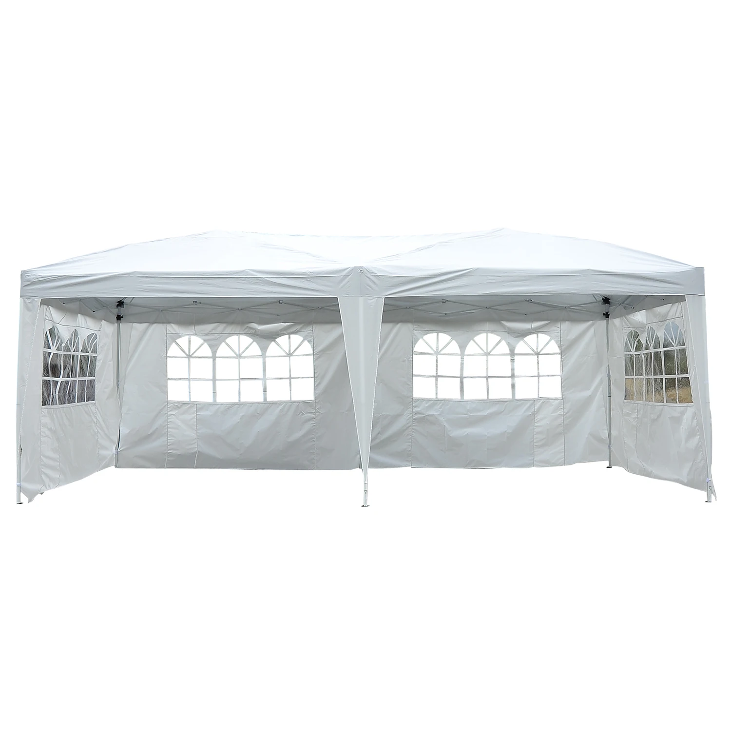 Outsunny-Carpa-3x6m-Plegado-en-Acordeon-Paredes-laterales-Ventanas ...