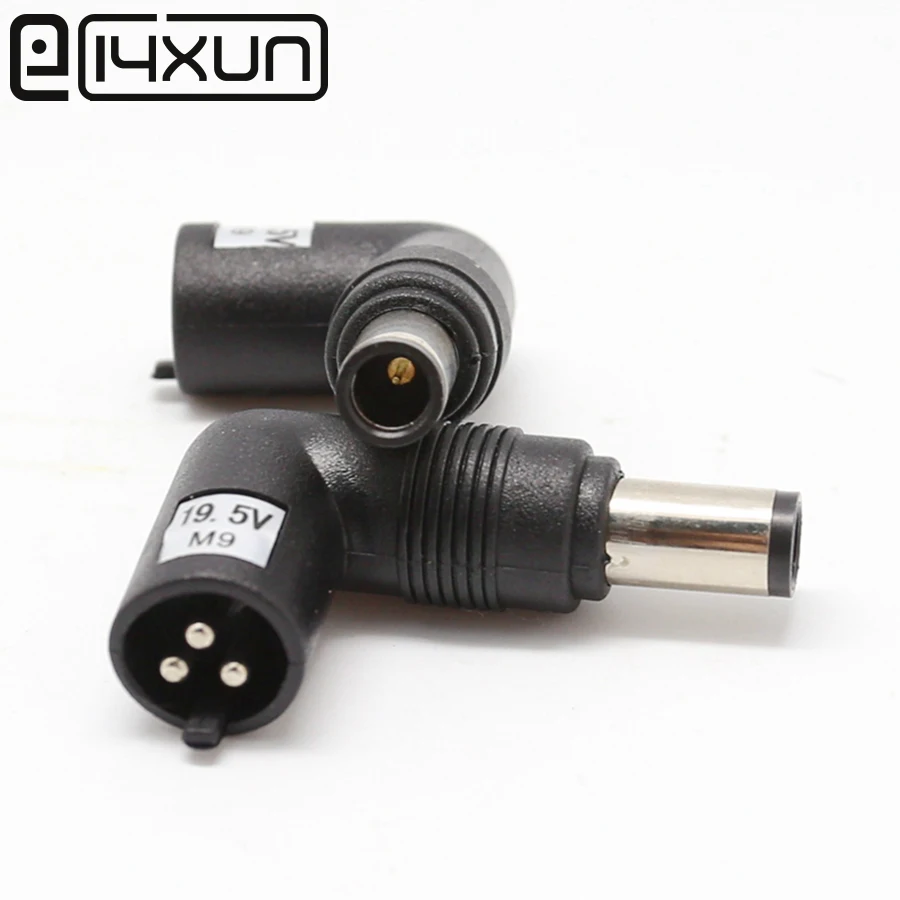 EClyxun 2pcs/lot DC Power Plug 90 Degree L Shape 7.4*5.0mm Male To ...