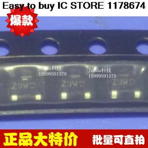 New BZX84 C10 screen printing BZX84C10LT1G Z9 SOT 23 10V Zener diodes ...